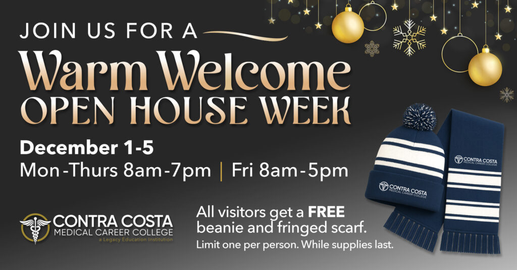 Warm Welcome Open House Week at CCMCC - Dec 1 -5 - Contra Costa Medical ...